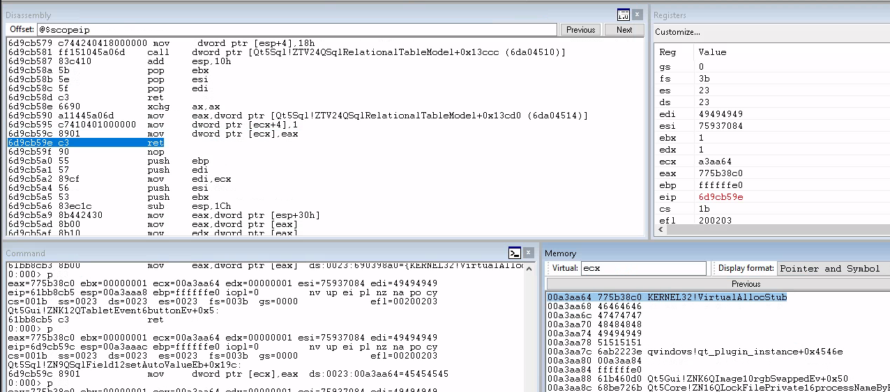 Buffer Overflow - DEP Bypass - VirtualAlloc | 0x4rt3mis